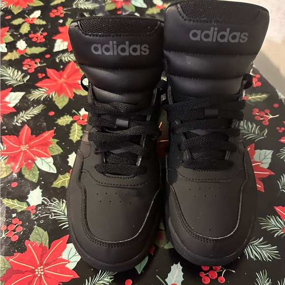 adidas Originals | Shoes | All Black Kids High Top Adidas | Poshmark